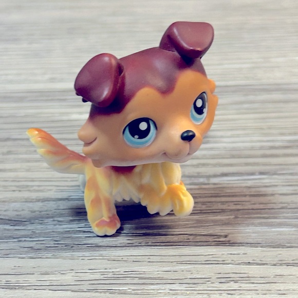 Littlest Pet Shop | Toys | Lps Littlest Pet Shop Very Rare 58 Collie ...